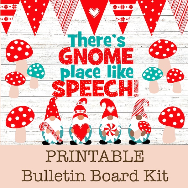 Gnomes Christmas Bulletins - Etsy