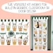 Birthday Display Bulletin Board Classroom Decor Kit, Frappé Birthday ...