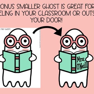 I Love Boooks Halloween Reading Bulletin Board and Room Decor Kit for ...