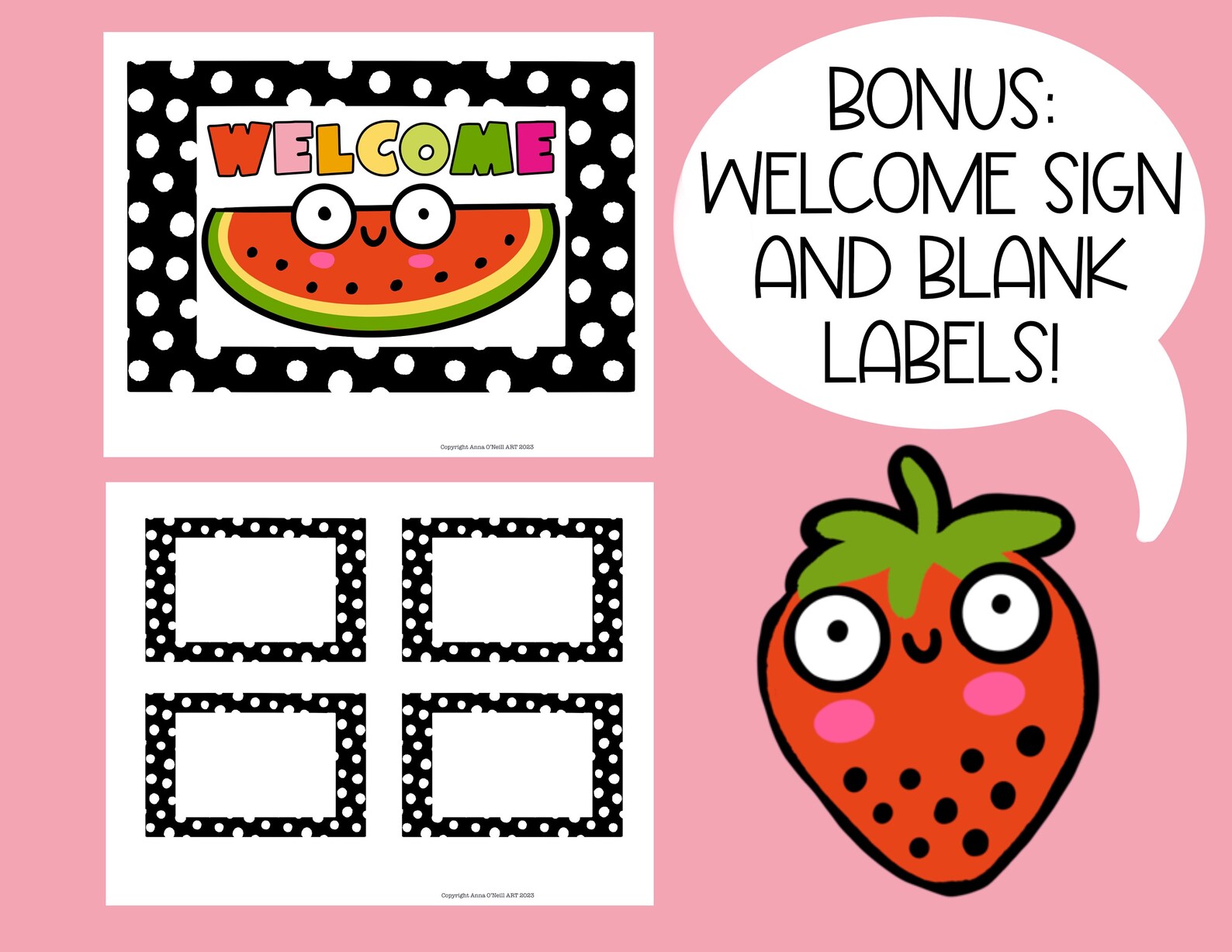 Everyday is a FRESH Start Cute Fruit Growth Mindset Bulletin - Etsy