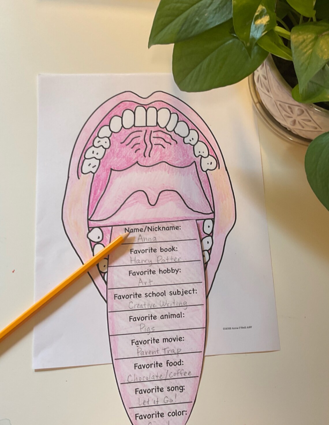 Me and My Big Mouth First Day of Speech Therapy, Beginning of the Year ...