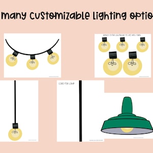 Coffee Shop Bulletin Board and Door Decor Kit, Industrial Farmhouse ...