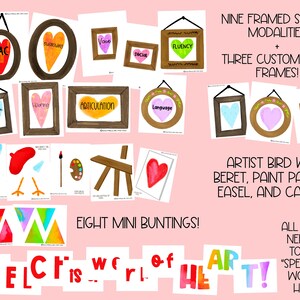 Speech Therapy Valentine’s Day Bulletin Board and Classroom/door Decor ...
