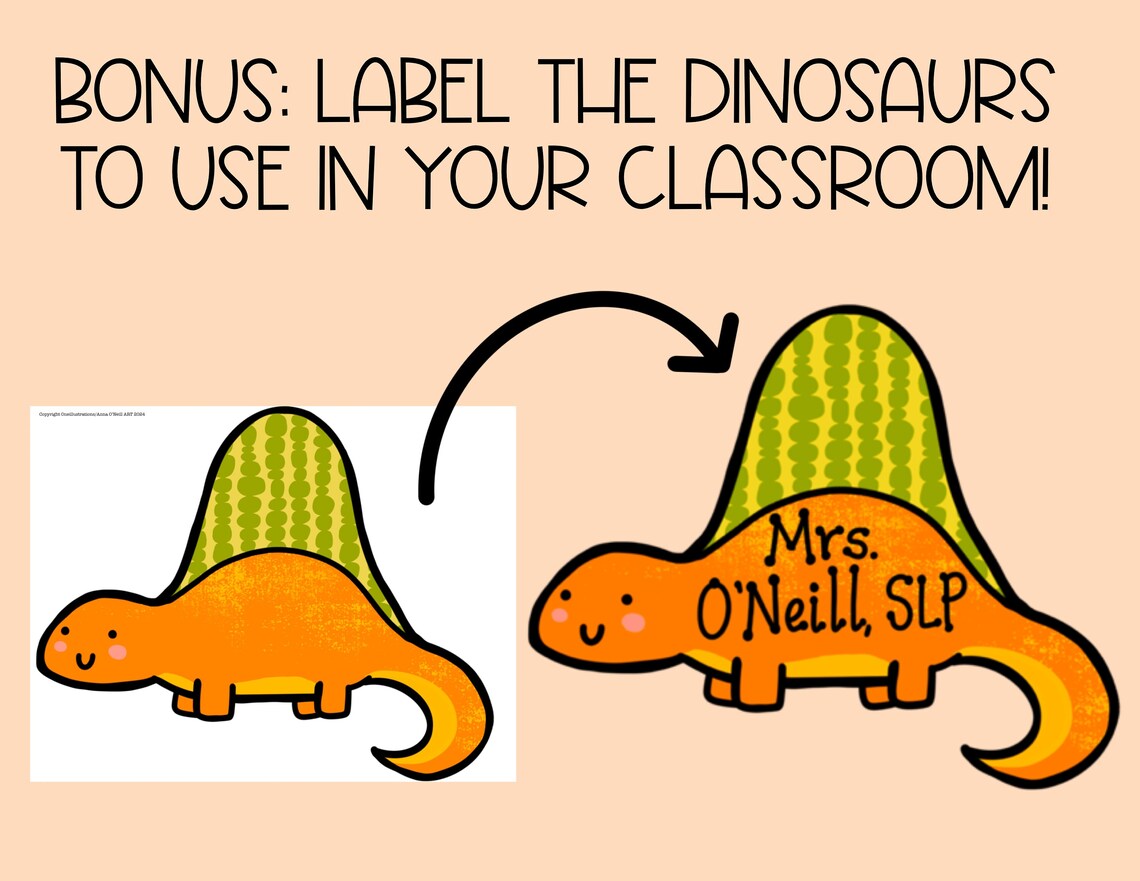 Speech is Dino-mite Bulletin Board and Door Decor Kit for Speech ...