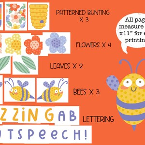 Buzzing About Speech Spring Bees and Flowers Speech Therapy Bulletin ...