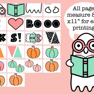 I Love Boooks Halloween Reading Bulletin Board and Room Decor Kit for ...