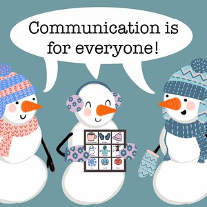 Winter Wonderland Snowman Bulletin Board Kit for Speech Therapy ...