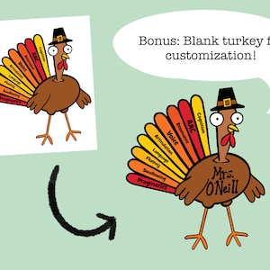 Speech Therapy Thanksgiving Bulletin Board Kit, Classroom Decor, Door ...