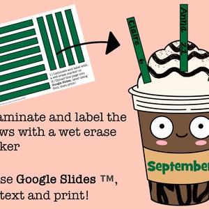 Birthday Display Bulletin Board Classroom Decor Kit, Frappé Birthday ...