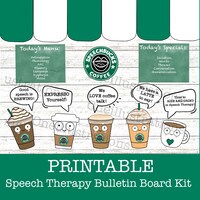 4 Retro Speech Posters, Speech Therapy Posters, SLP, Speech Pathology ...