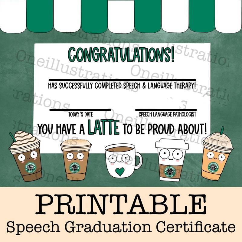 Therapy Graduation Certificate - Etsy
