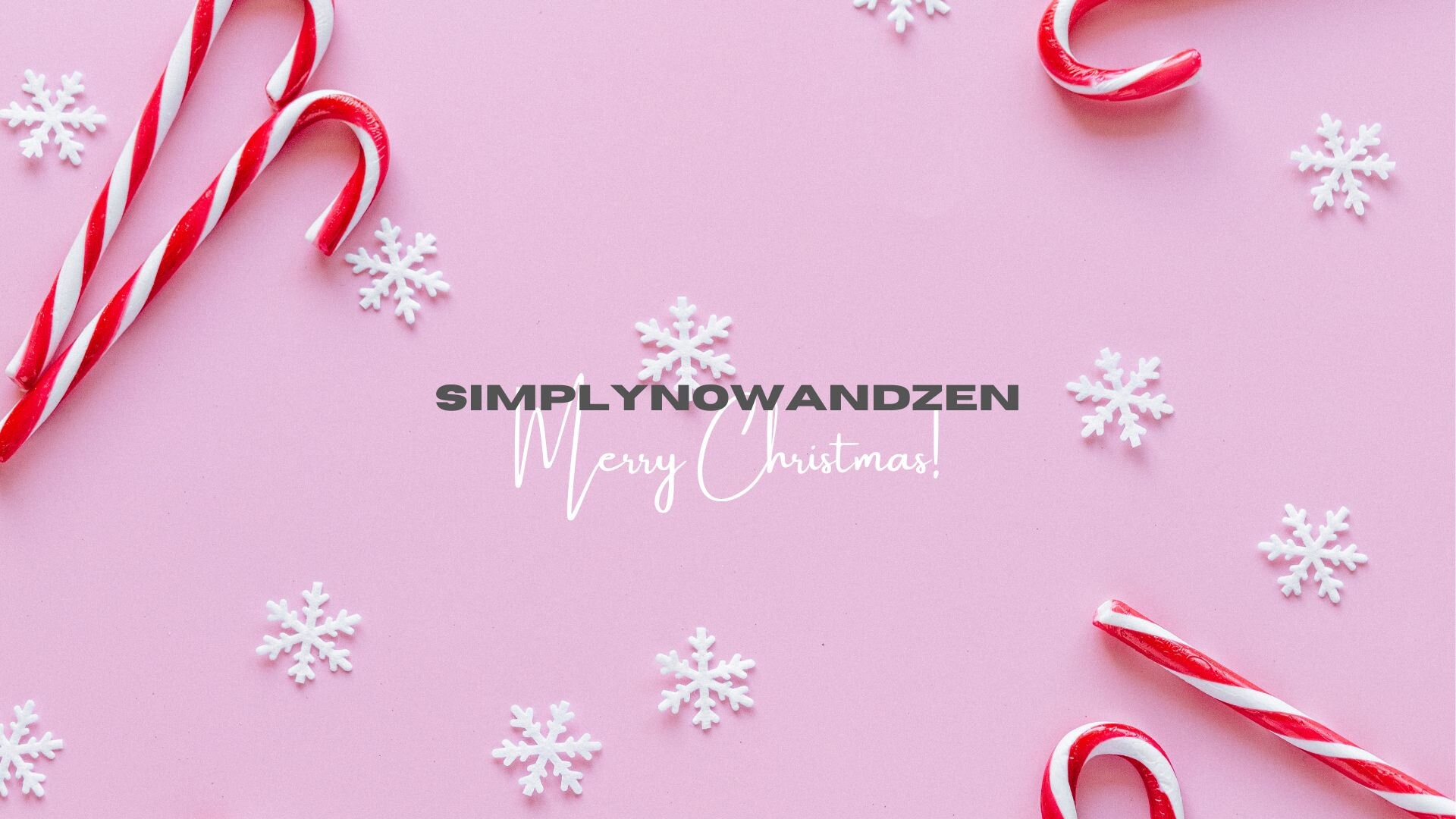 Pink Candy Cane Background