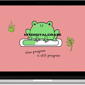 Cute Green Froggy Computer Background, Animal Wallpaper, Desktop ...