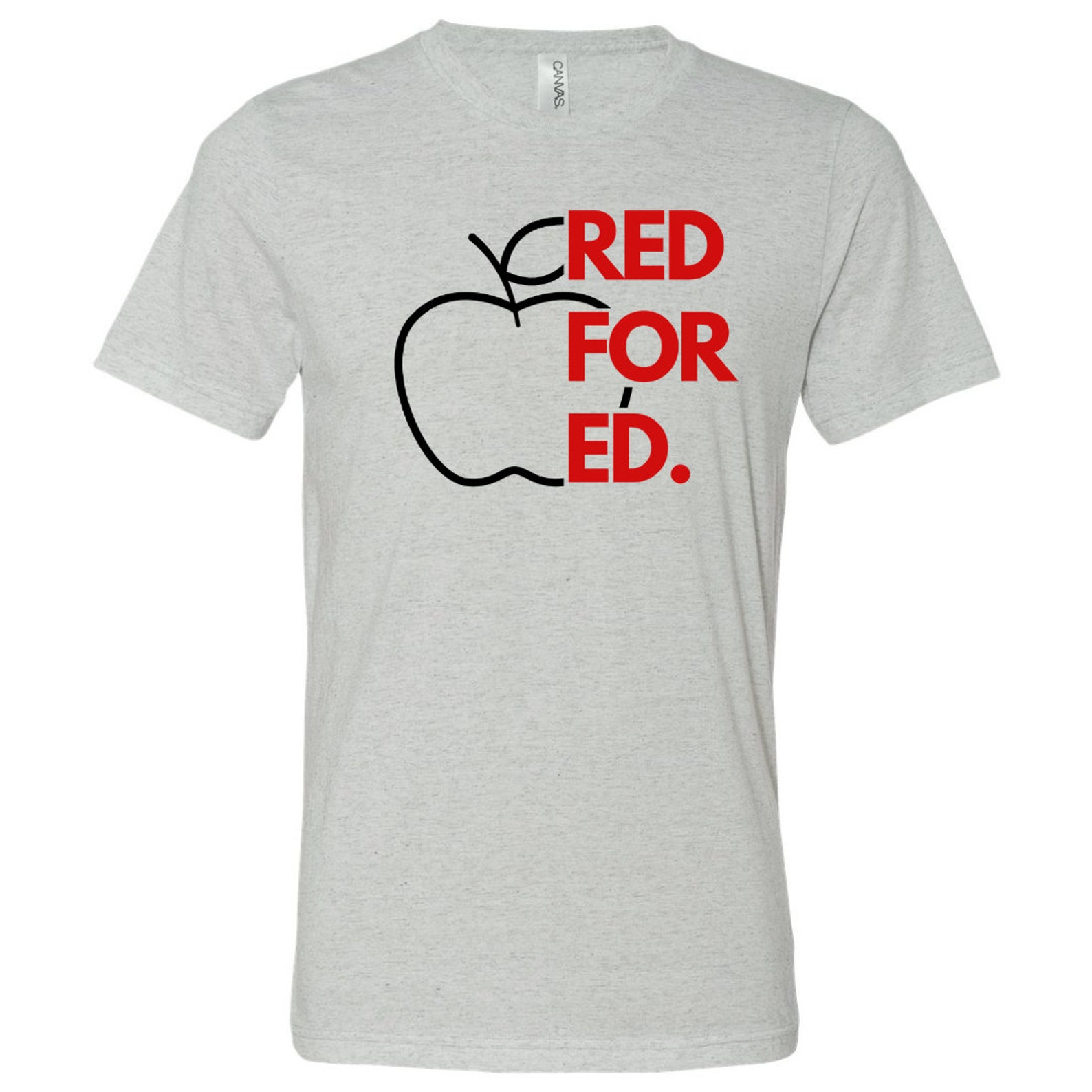 Red for Ed Shirt | Red for Ed Teacher Tee | Shirts for Teachers - Etsy