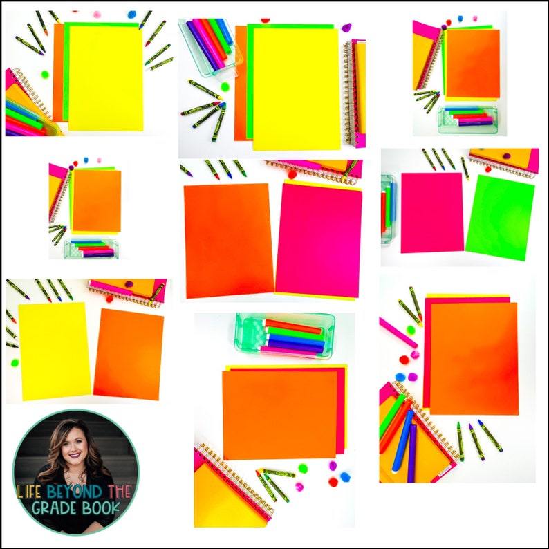 Bright Mockup Images | Neon Mock-up Photos | Styled Photography ...