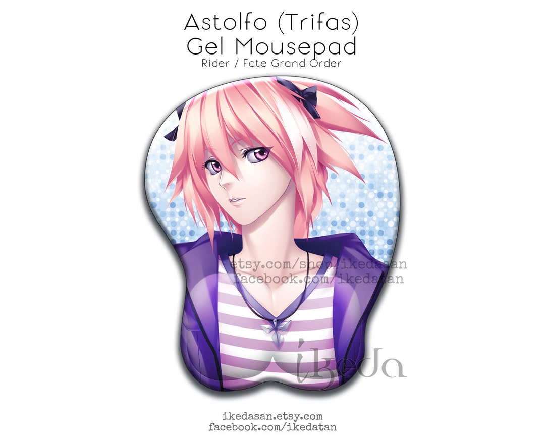 Fate Grand Order • Apocrypha Gel Mousepad | Astolfo • Trifas (Rider ...