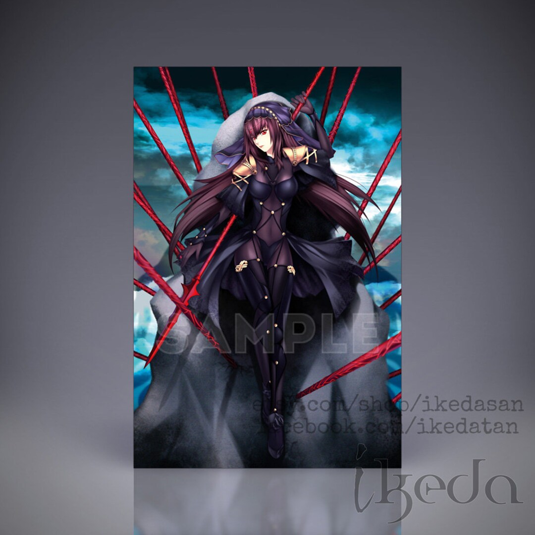Fate Grand Order • Extella Link | Scathach (lancer) | 12x18 Poster - Etsy