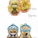 Fate Grand Order Keychains Astolfo Enkidu Ereshkigal Gilgamesh Merlin ...