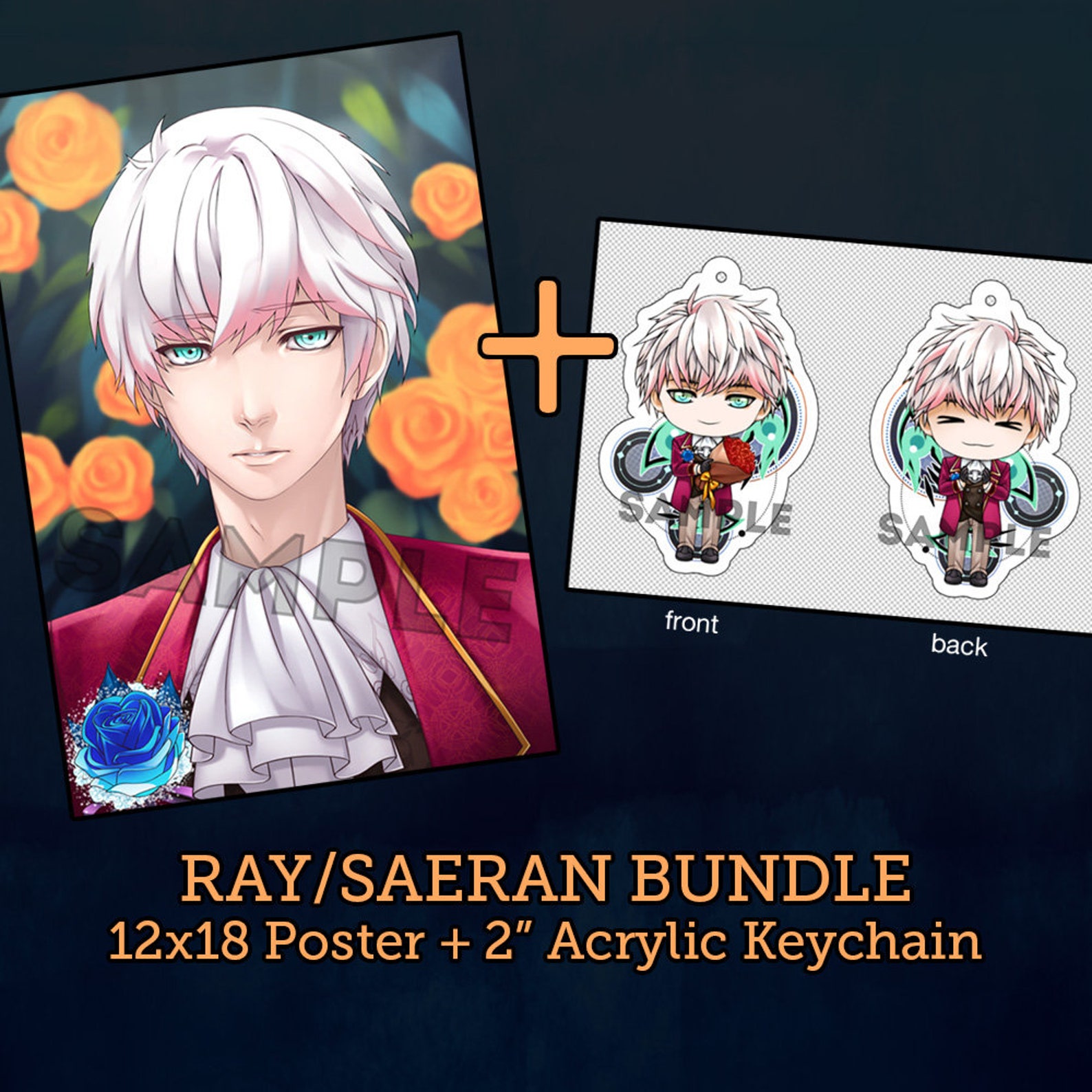 Mystic Messenger Ray / Saeran Choi 12x18 Poster | Etsy