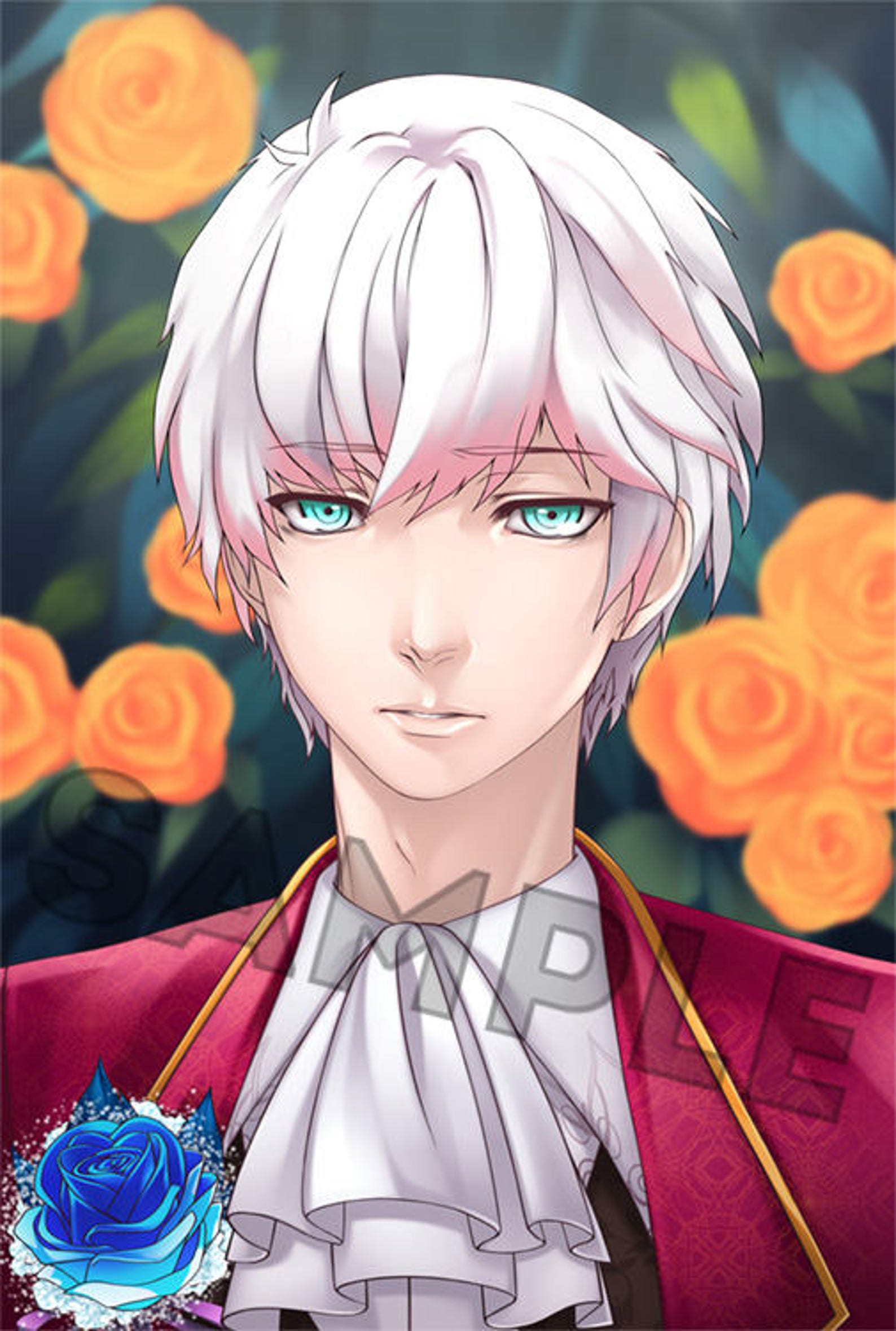 Mystic Messenger Ray / Saeran Choi 12x18 Poster | Etsy