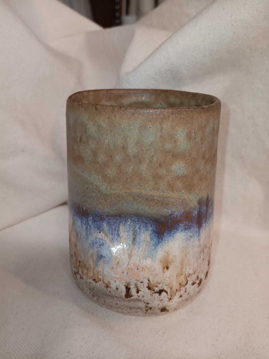 Earth Tone Tumbler, Coffee Cup, Teacup, Cappuccino Cup, Neutral Cup ...