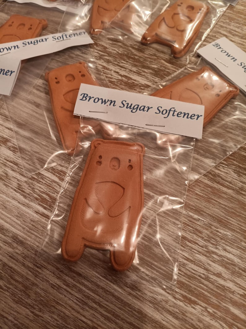 Terracotta Teddy Bear Brown Sugar Softener, Essential Oil Diffuser - Etsy