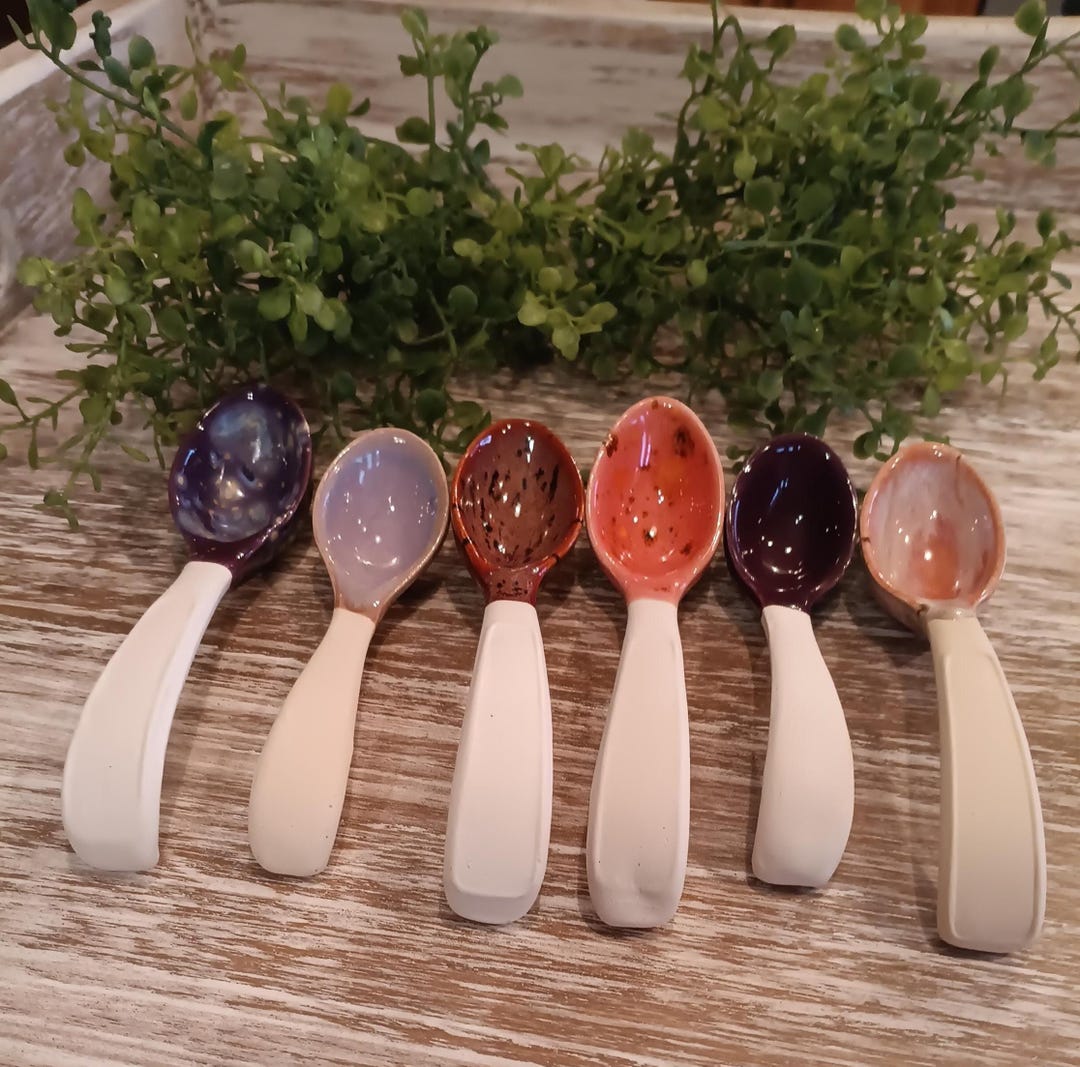 Jam Spoon, Pink Spoon, Purple Spoon, Jelly Spoon, Party Spoon, Fancy ...
