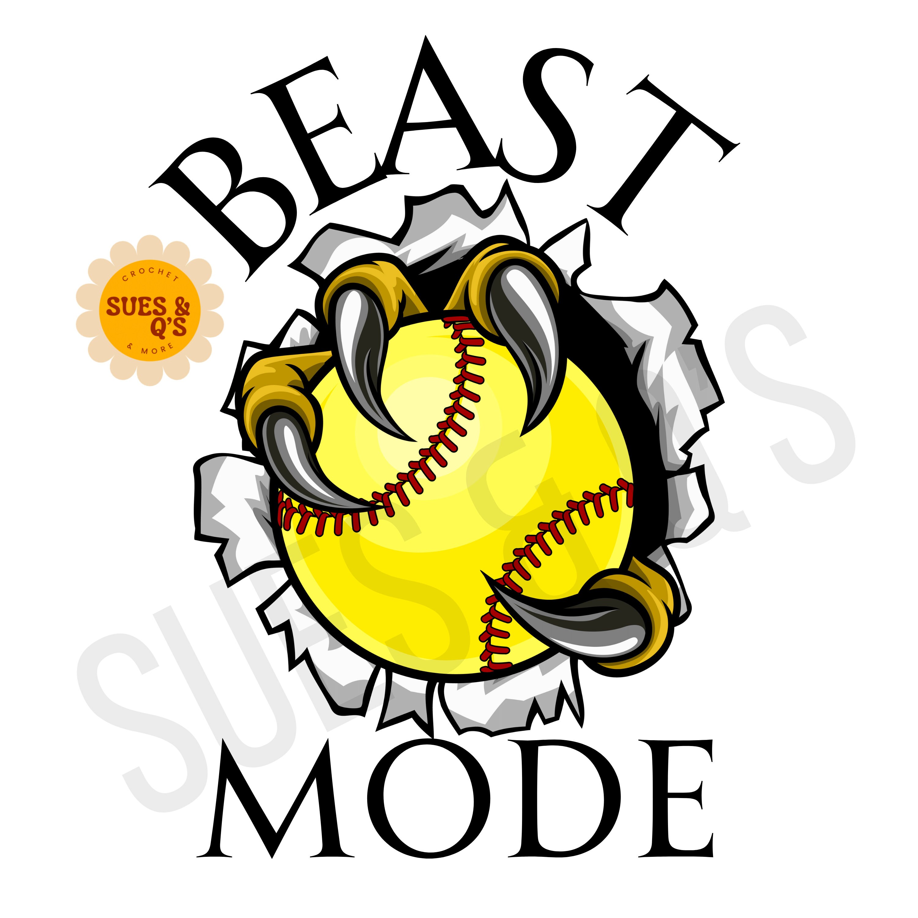 Fast Pitch Softball PNG / Girls Sports / Hit the Ball / Softball Tee ...