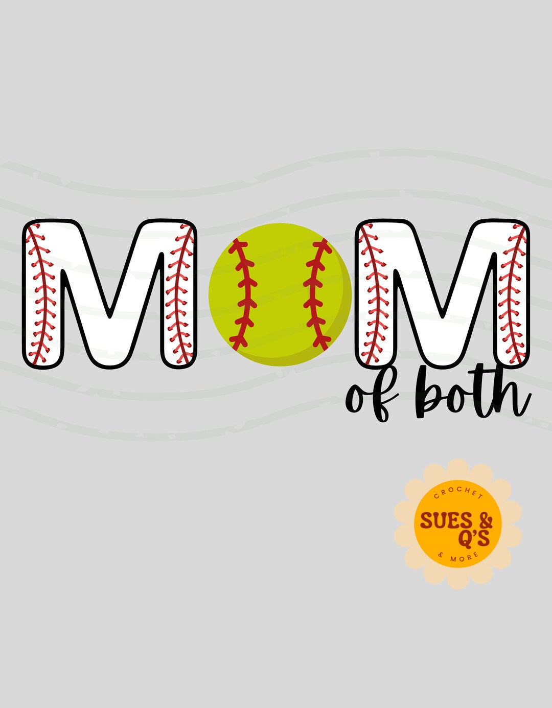 Baseball and Softball Mom of Both PNG File / Mom Shirt / Sports Mom - Etsy