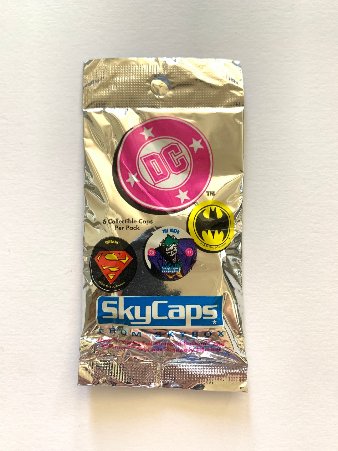 Vintage DC Comics Skycaps Pogs From 1993 Unopened - Etsy