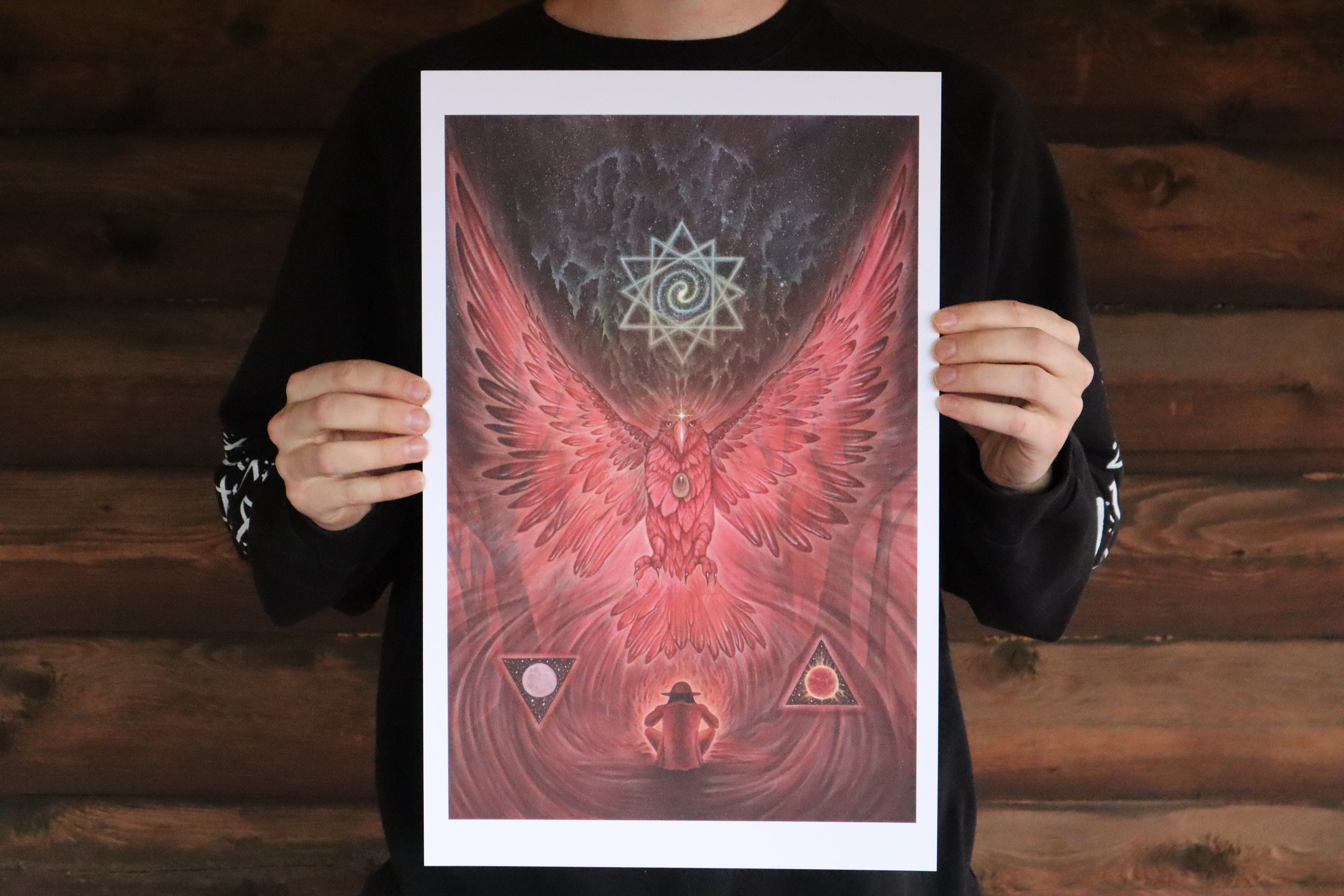Phoenix - Paper Print - Etsy