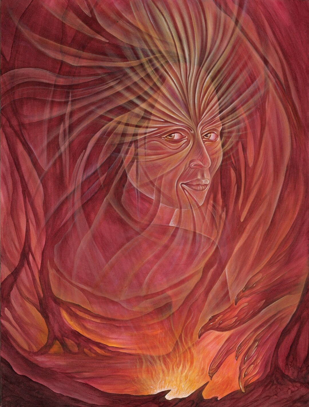 Wildfire - Paper Print - Etsy