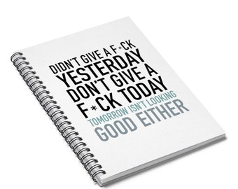 Funny notebooks | Etsy