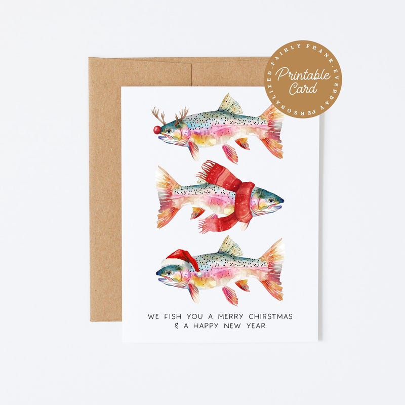 Fisherman Cards - Etsy