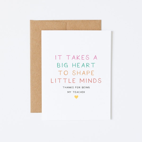 Appreciation Card - Etsy