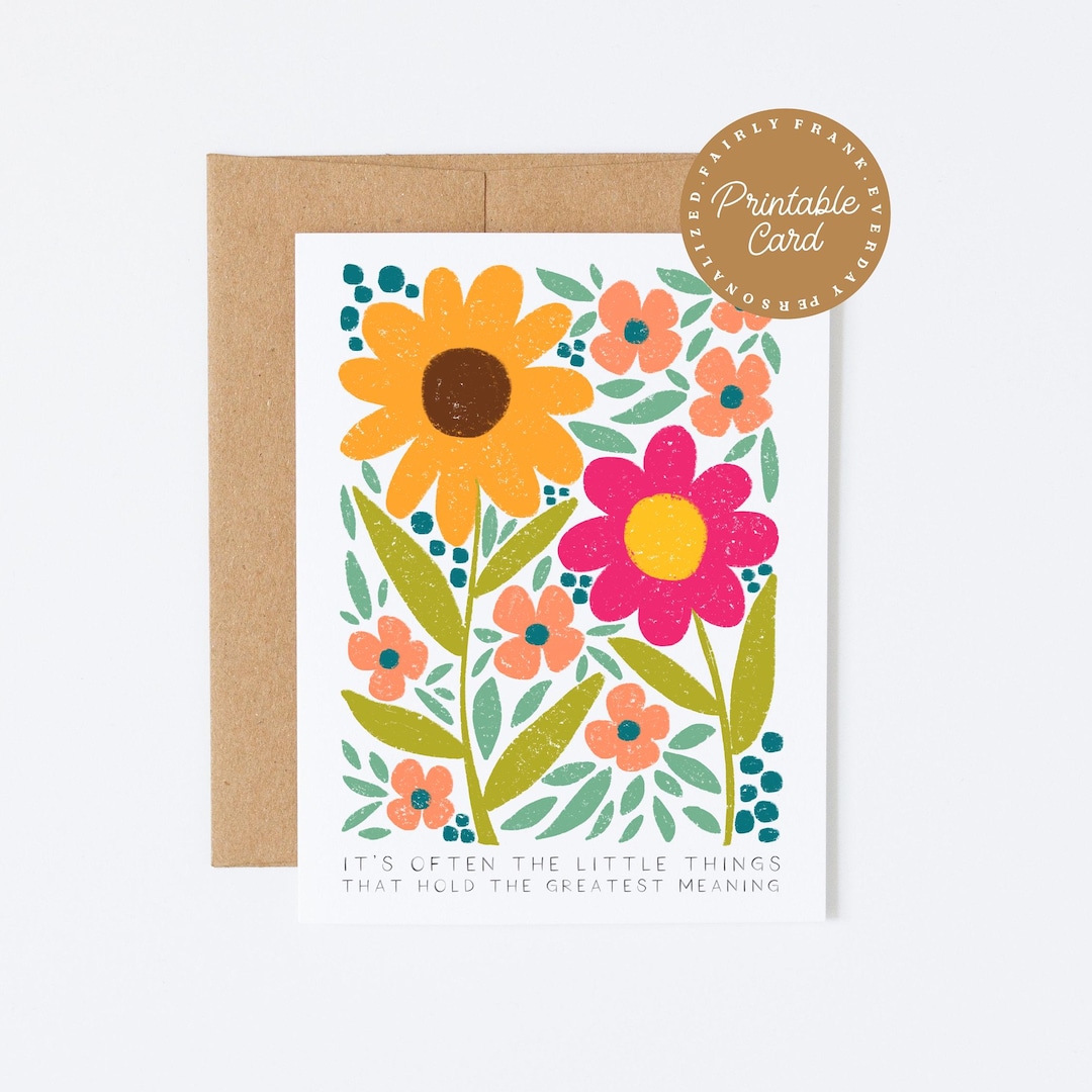 PRINTABLE Adventure Awaits Greeting Card - Perfect for Anniversaries ...