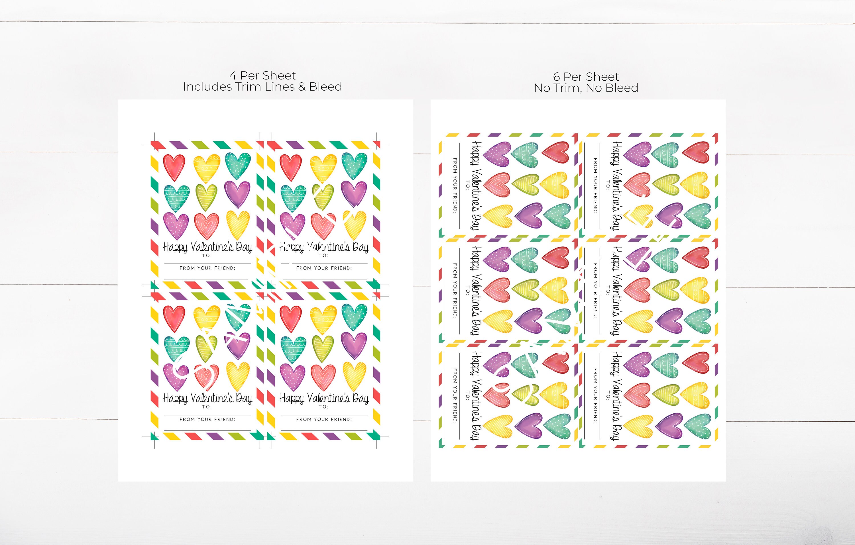 PRINTABLE Valentine's Day Card for Classmates & Friends - Kids ...
