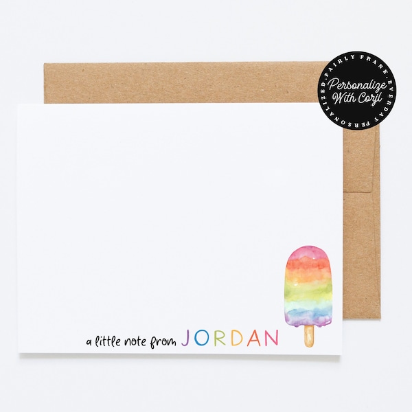 Kids Stationery - Etsy