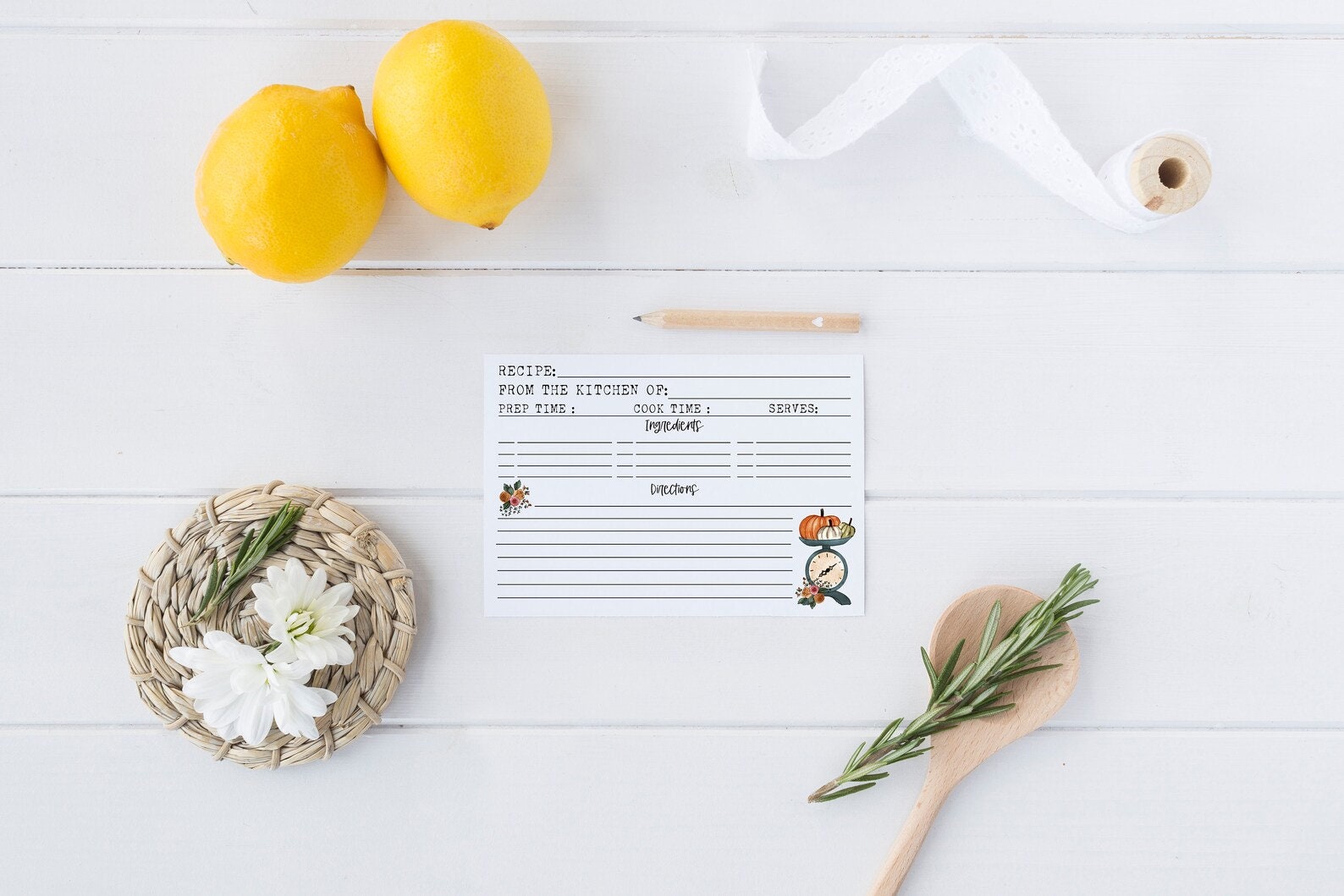 EDITABLE Fall Recipe Card Editable Recipe Card Recipe Card - Etsy