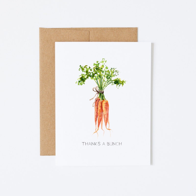 Vegetable Cards - Etsy
