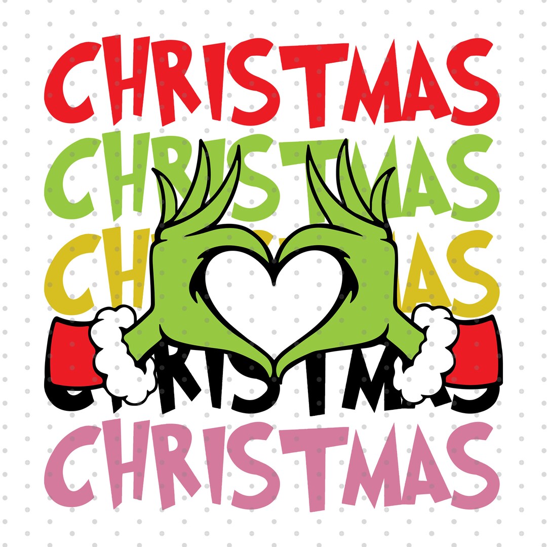 Christmas Stealer Hand Svg Stole Christmas Merry Christmas - Etsy