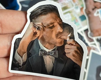 Peaky Blinders Sticker Tommy Shelby Stickers Cillian - Etsy