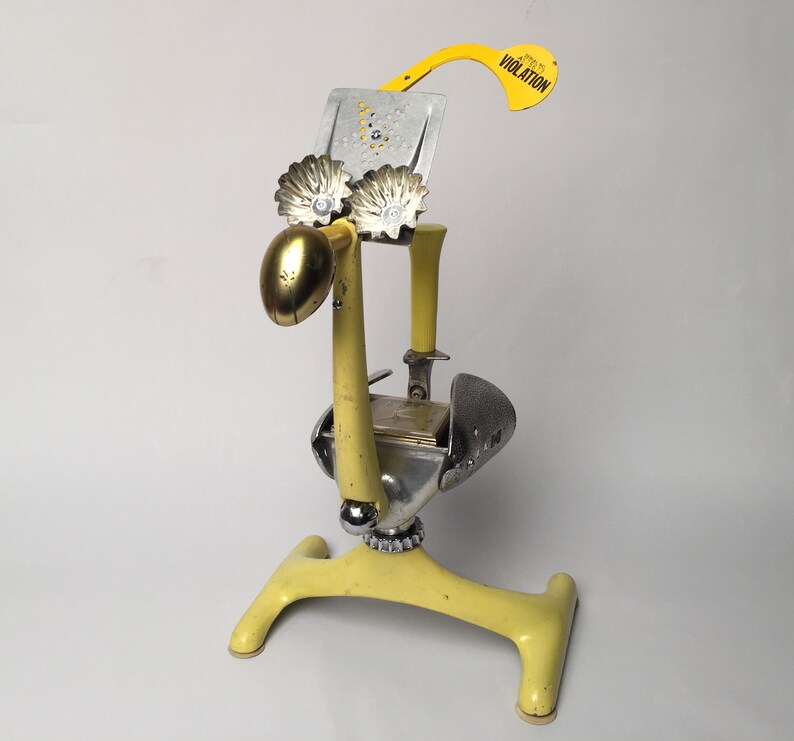 Kookoo Bird - Assemblage Art Sculpture Robot - Etsy