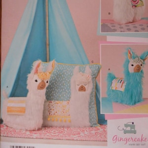 Cute Llamas / Tee-pee Patterns With Accessories - Sewing Patterns - Etsy