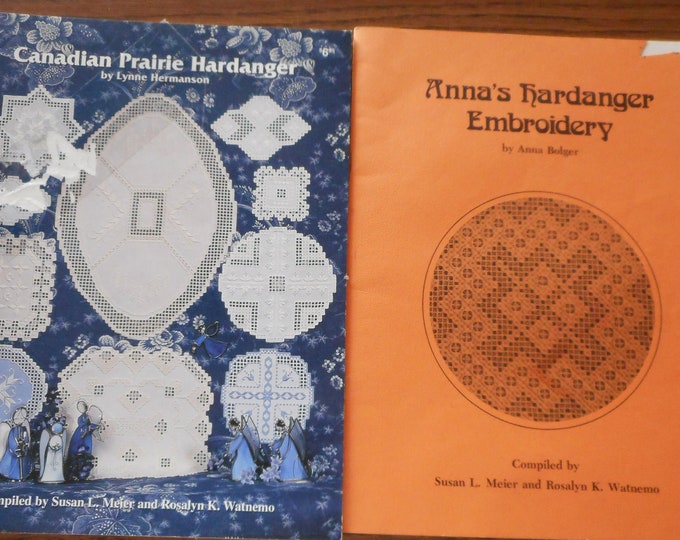 Hardanger Pattern Books by Susan Meier and Rosalyn Watnemo, Anna's ...