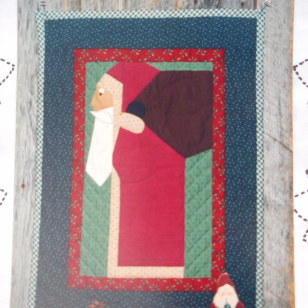 Santa Quilt Pattern - Etsy