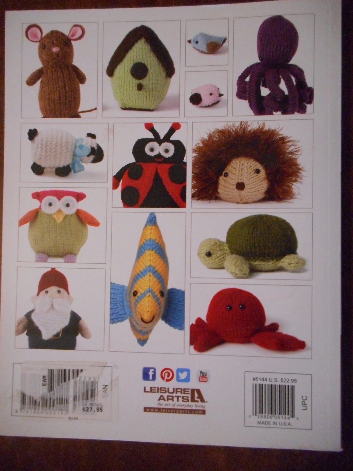 Little Knitted Creatures 26 Amigurumi Designs by Amy Gaines. - Etsy