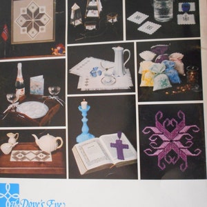 Hardanger Charted Embroidery Pattern Books. Your Choice, on Linen ...