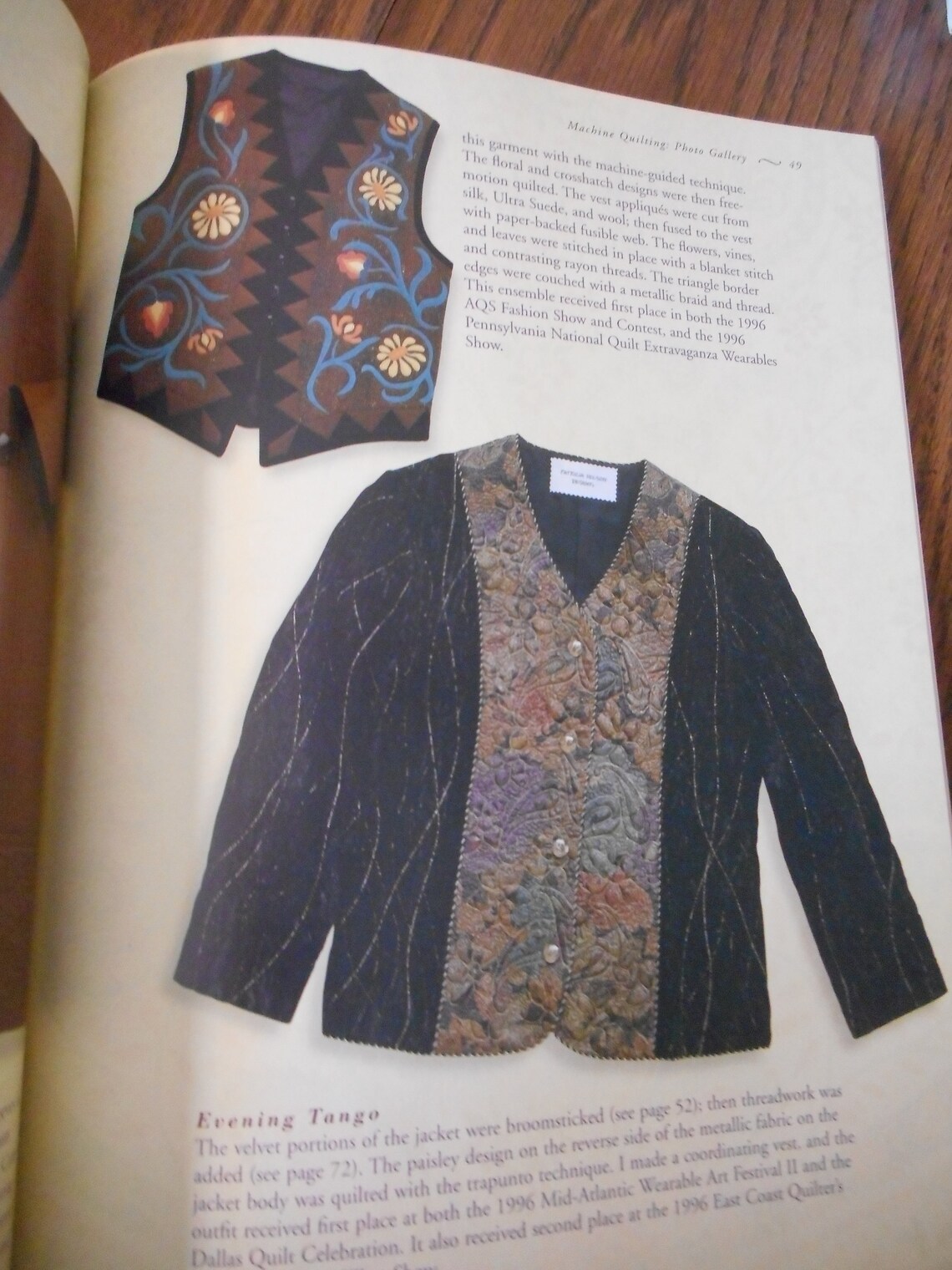 Stylish Sewing Techniques for Quilted and Embellished Clothing. Book by ...
