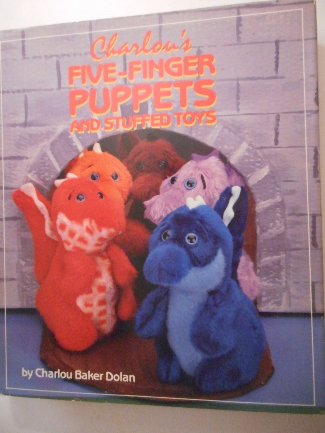 Charlou's Five-finger Puppets and Stuffed Toys. Like New Book by ...